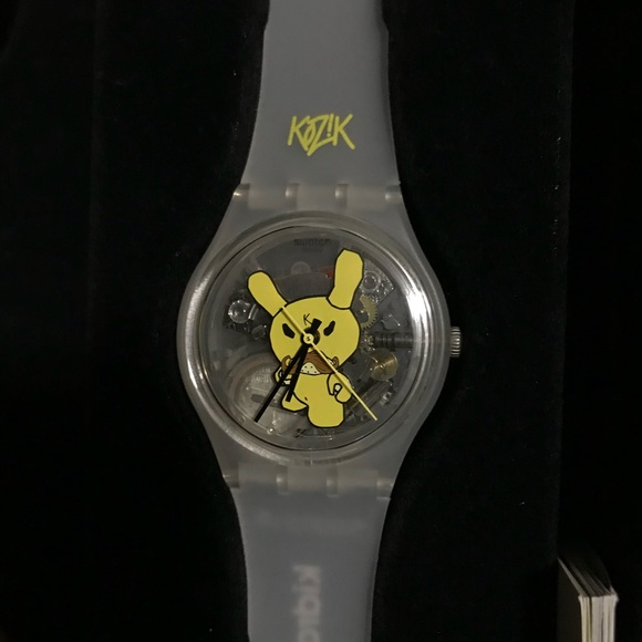 Swatch | Accessories | Rare Kid Robot X Swatch Collab Watch | Poshmark